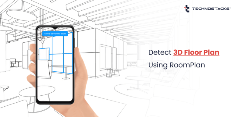3D Floor Plan of an Interior Room Using RoomPlan